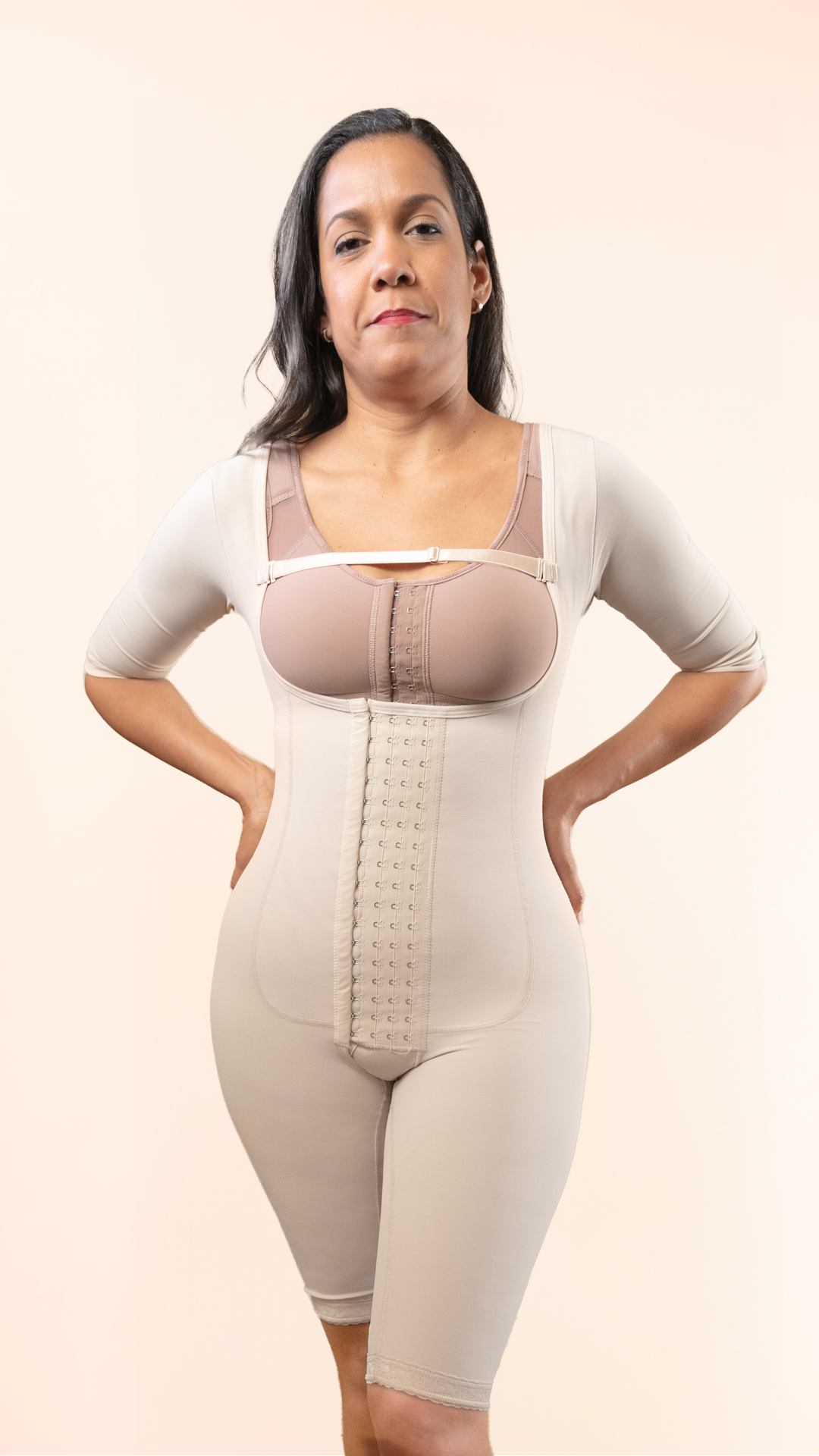 High compression faja with sleeves and long legs – Fajasweat